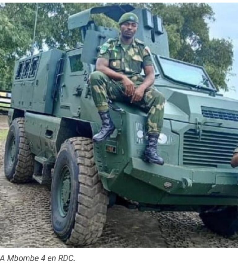 FARDC /GR: Les véhicules blindés "Calidus MCAV-20" et "Paramount Mbombe ...