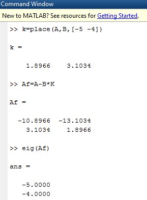 GUIDE DES FONCTIONS MATLAB DE BASE EN SYSTEMES ASSERVIS