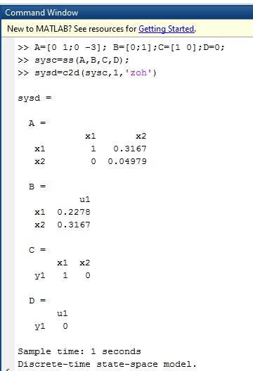 GUIDE DES FONCTIONS MATLAB DE BASE EN SYSTEMES ASSERVIS